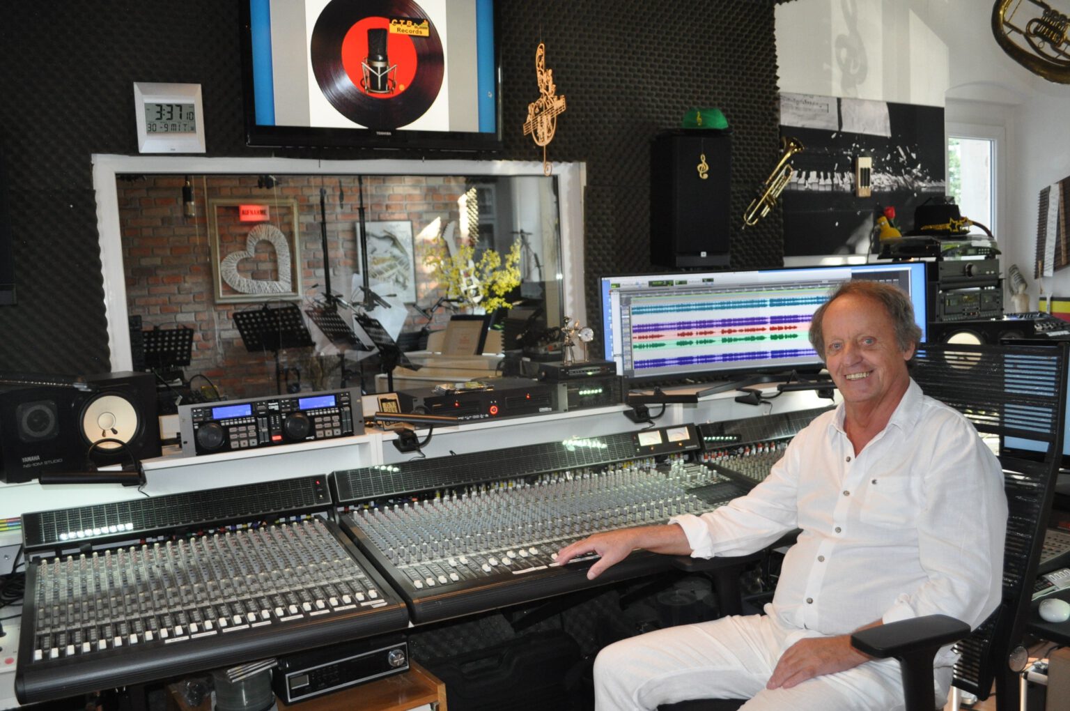 CD aufnehmen im Tonstudio in Berlin Charlottenburg